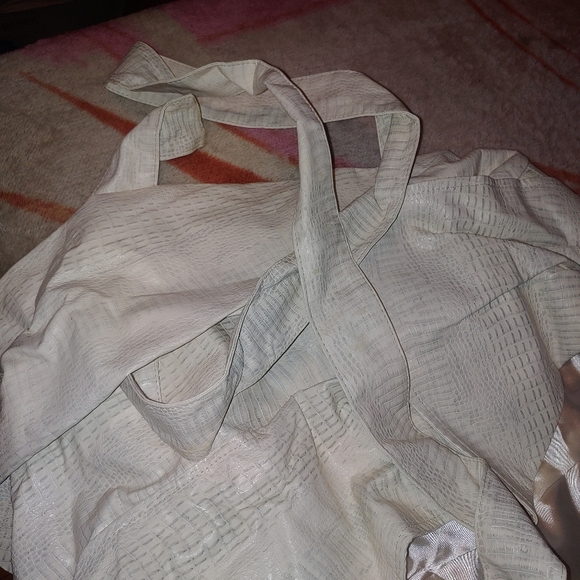 Sam Saboura | Jackets & Coats | Styled By Sam Saboura L Ivory Faux ...